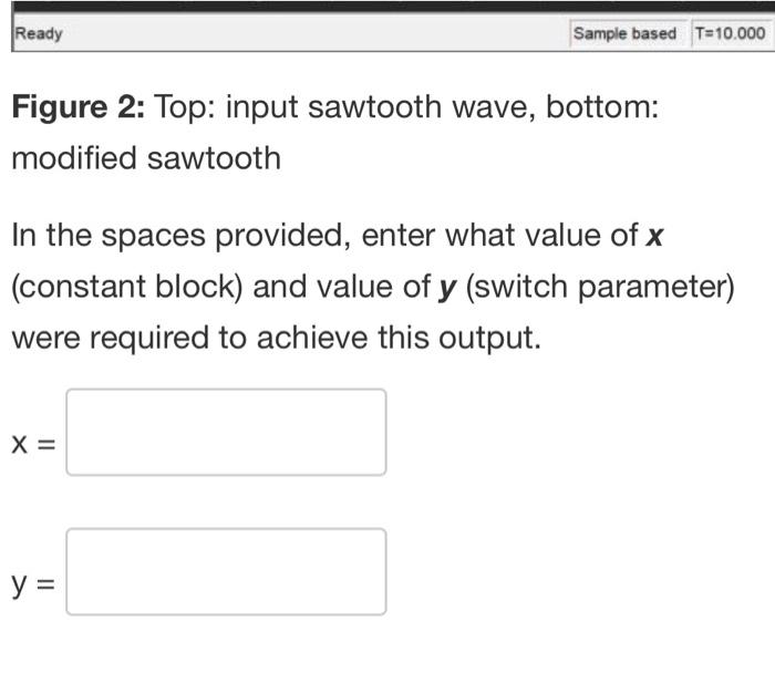 The Simulink model shown below in Figure 1 outputs | Chegg.com