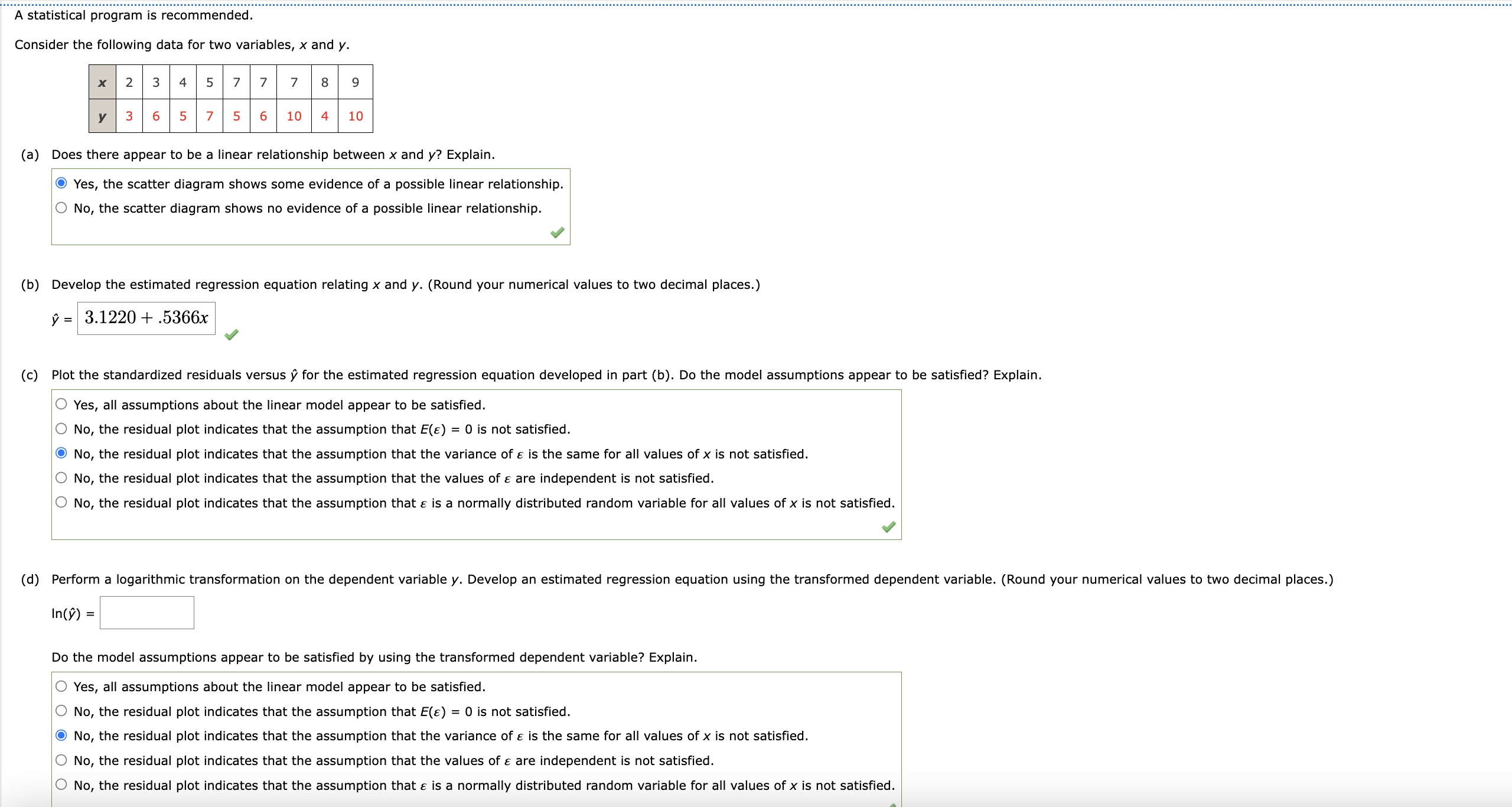 Solved A statistical program is recommended.Consider the | Chegg.com