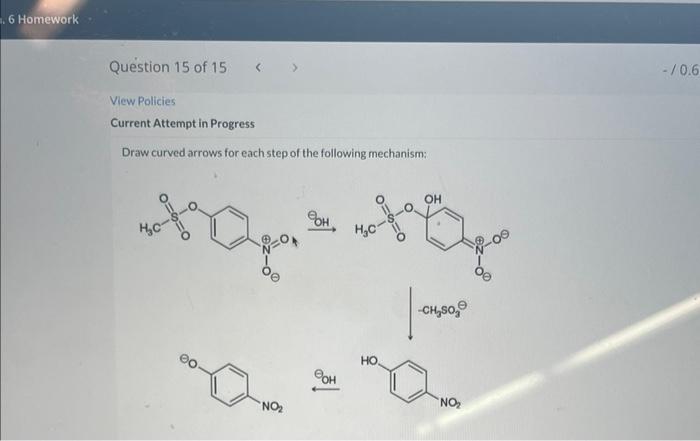 Solved Draw curved arrows for each step of the following | Chegg.com