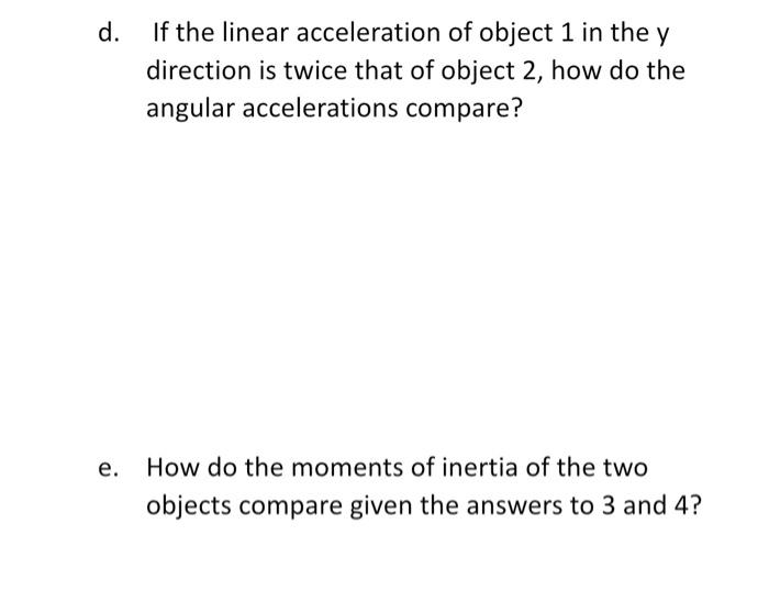 Solved 3. Object 1 is a disk of radius r and mass m, object | Chegg.com