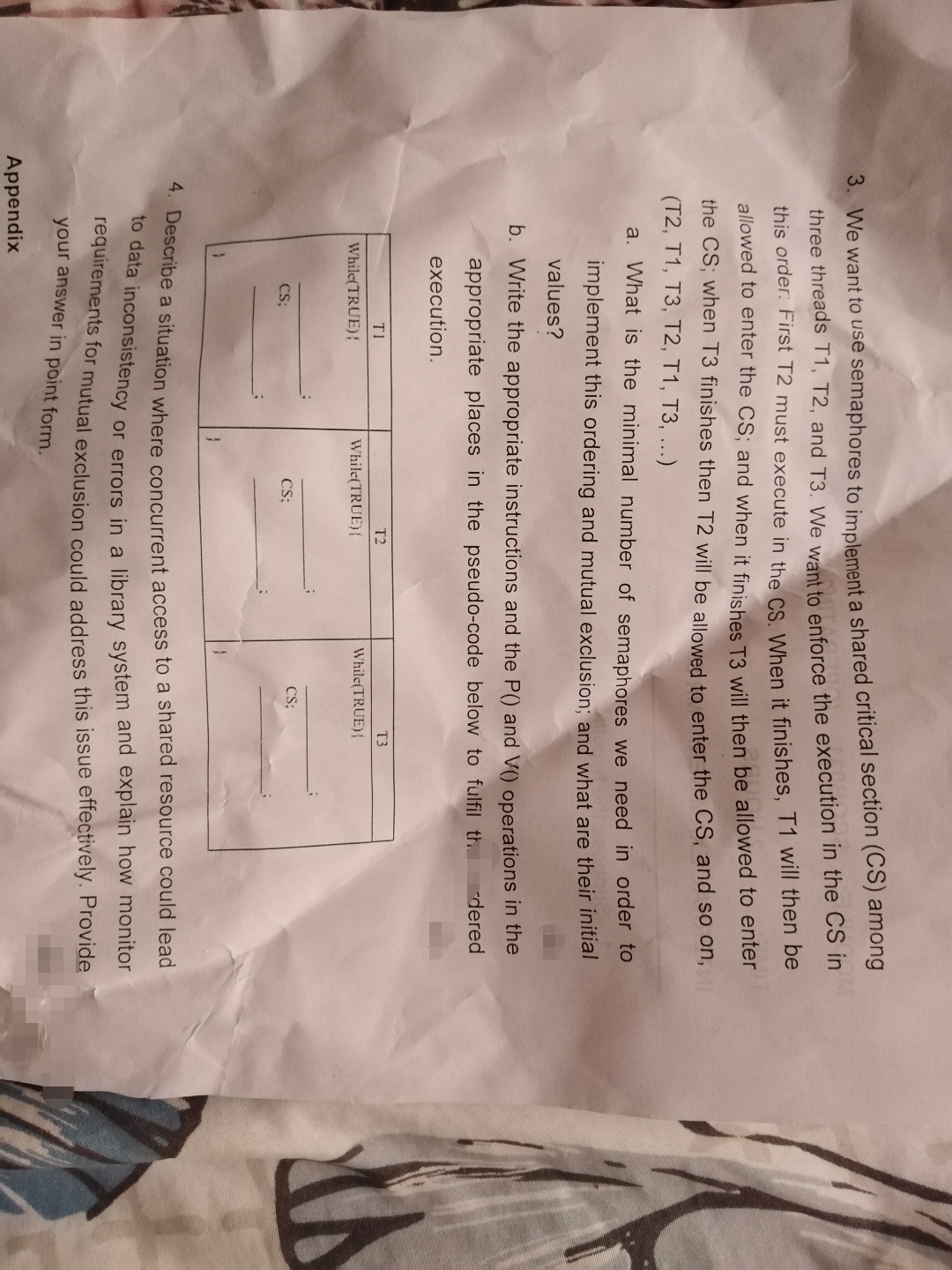 Solved We Want To Use Semaphores To Implement A Shared 