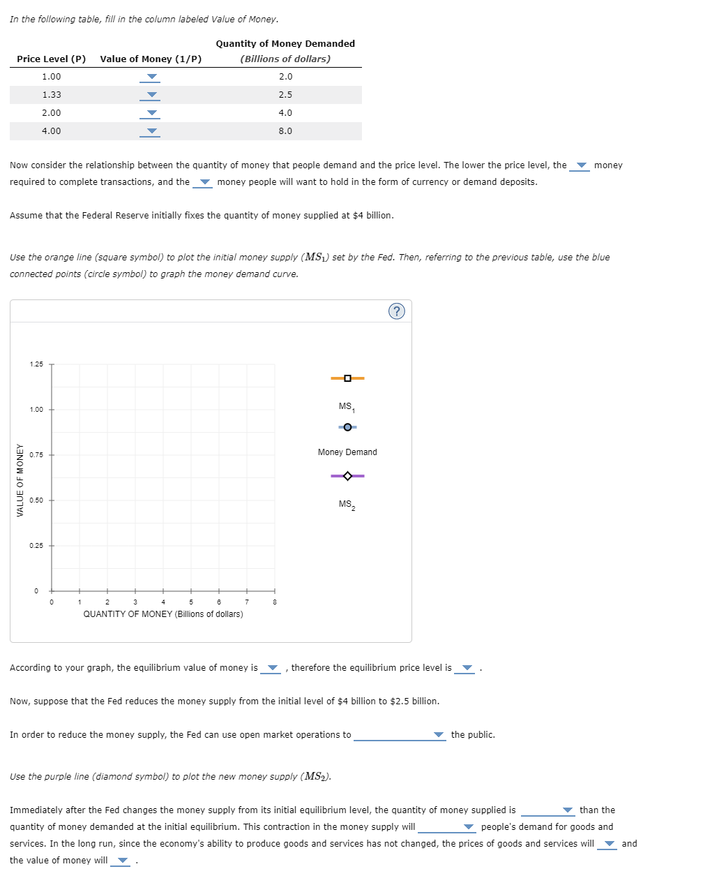 Solved In the following table, fill in the column labeled | Chegg.com
