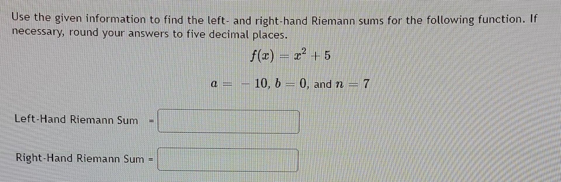 Solved Use the given information to find the left-and | Chegg.com