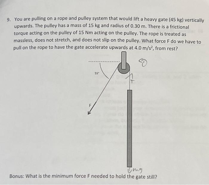 Solved PHYSICS 1 TORQUE Please draw Free Body Diagram, | Chegg.com