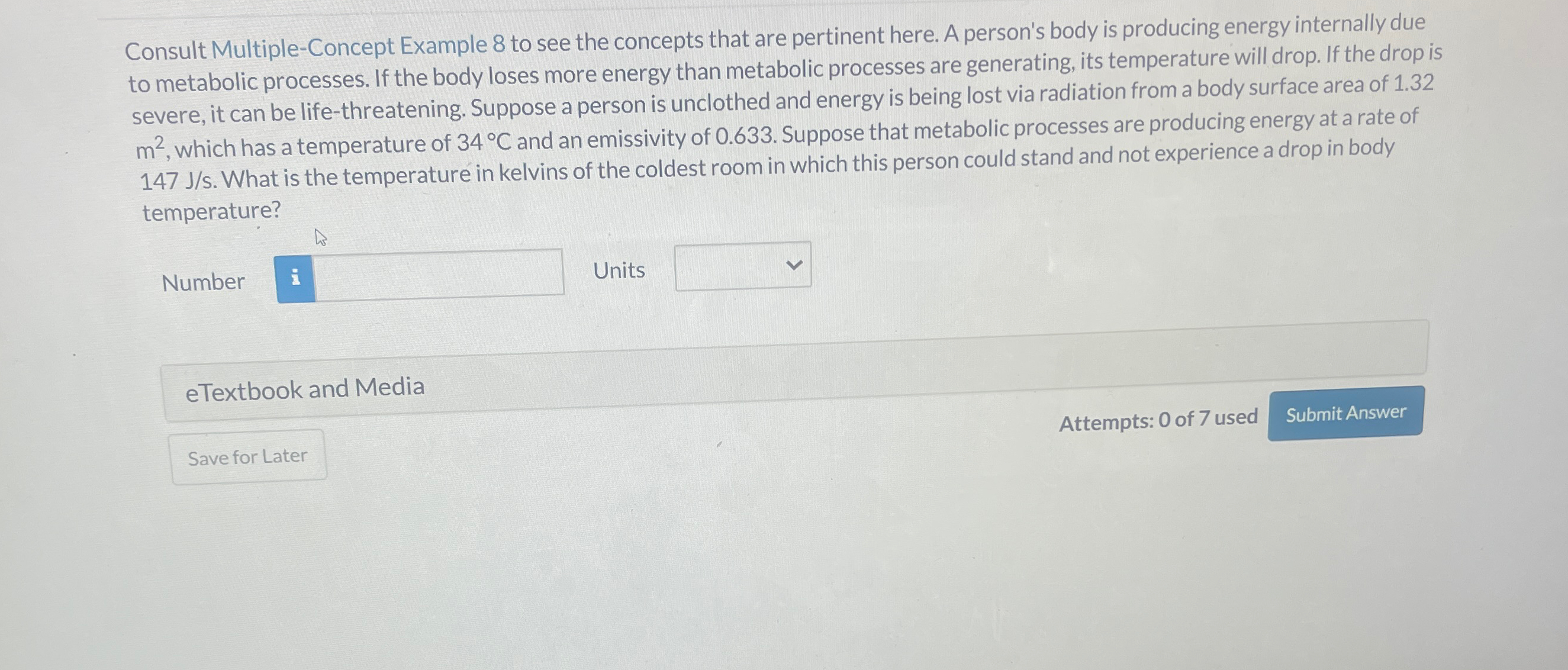 Solved Consult Multiple-Concept Example 8 ﻿to see the | Chegg.com