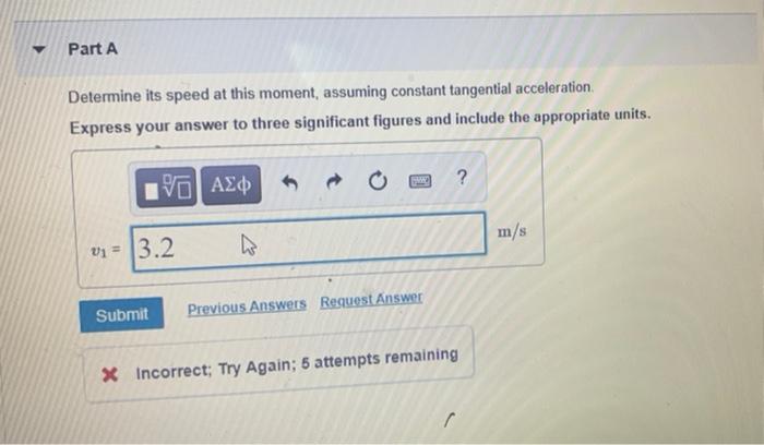 Solved A particle revolves in a horizontal circle of radius | Chegg.com