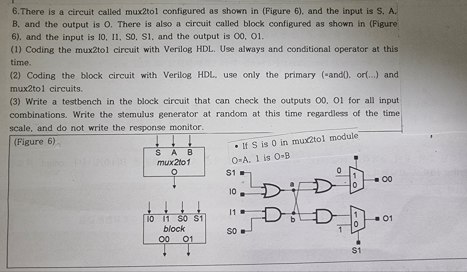 Solved *(Important)* * ﻿Please let me know all the verilog | Chegg.com