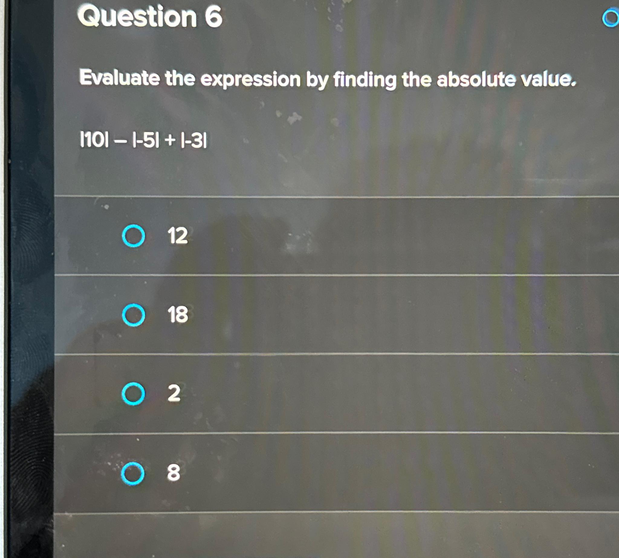 Solved Question 6Evaluate the expression by finding the | Chegg.com