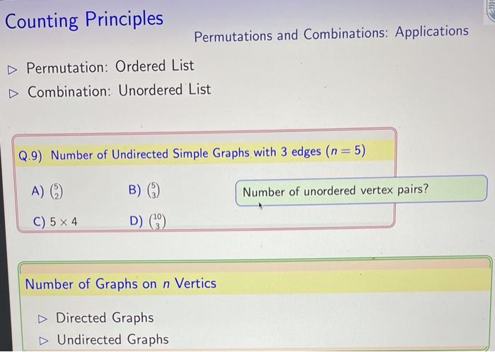 Solved Counting Principles Product Rule for Counting | Chegg.com