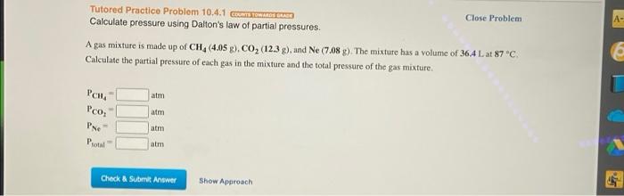 Solved Tutored Practice Problem 10.4.1 cm Close Problem | Chegg.com