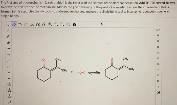Solved The first step of this mechanism (a retro-aldol) is | Chegg.com
