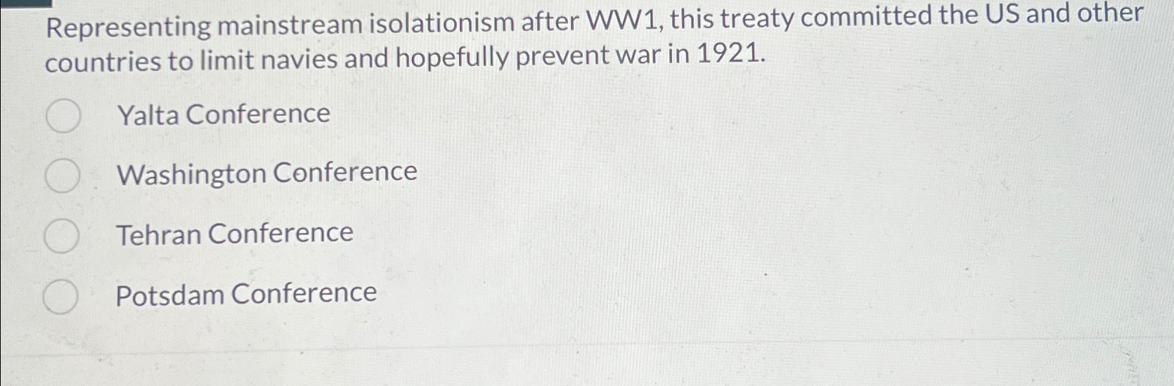 Solved Representing mainstream isolationism after WW1, ﻿this | Chegg.com