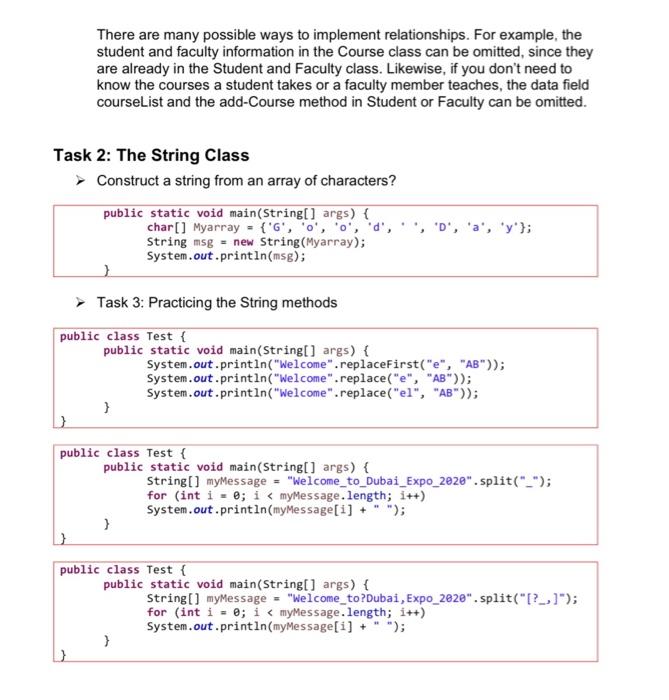 Solved Lab 2 Object Oriented Thinking Task 1 Class