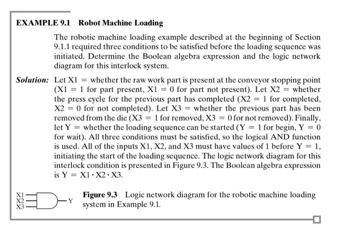 Solved Construct the truth table for the robot interlock | Chegg.com