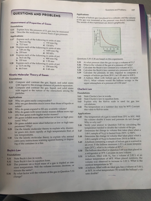 Solved Date Lab Instructor ame Experiment 8-Gas Laws | Chegg.com