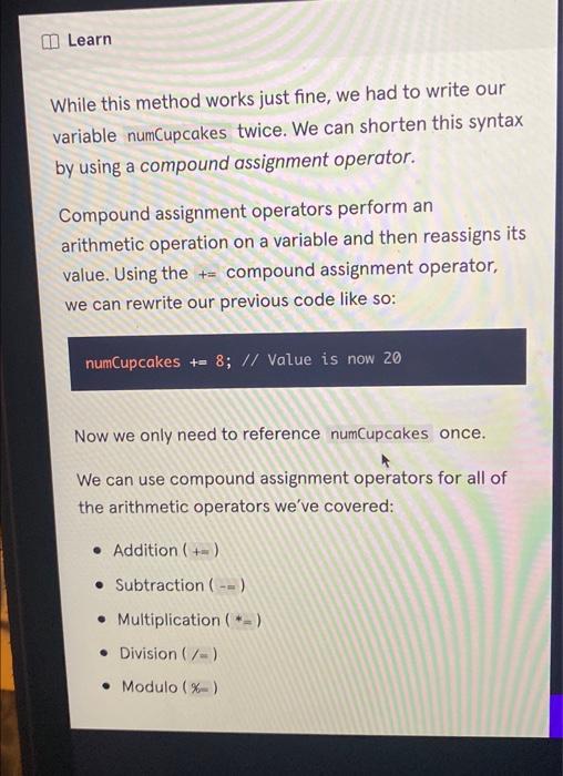 Solved U. My Home Course Menu C m Learn box BakeSale.java | Chegg.com