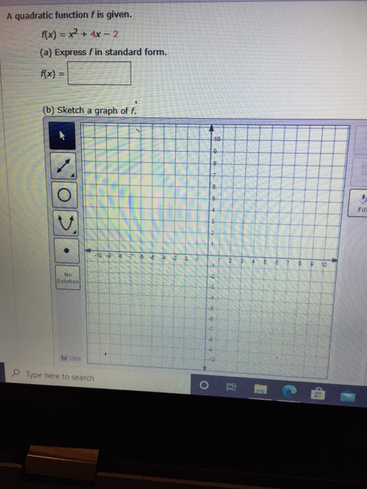 Solved A quadratic function fis given. f(x) = x² + 4x-2 (a) | Chegg.com