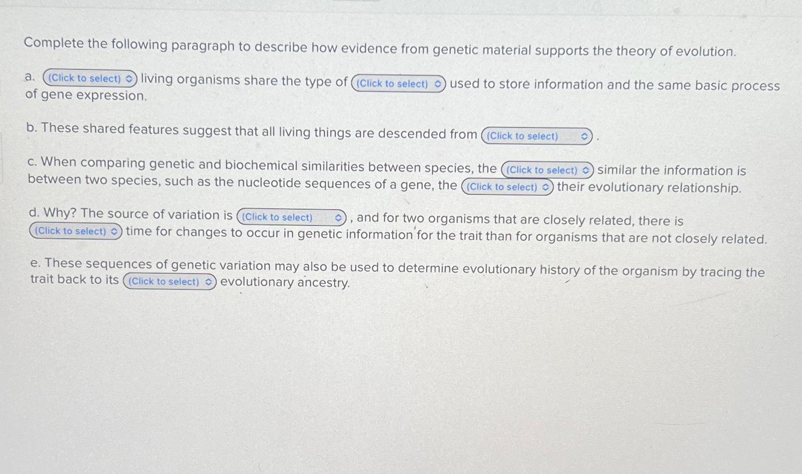 Solved Complete the following paragraph to describe how | Chegg.com