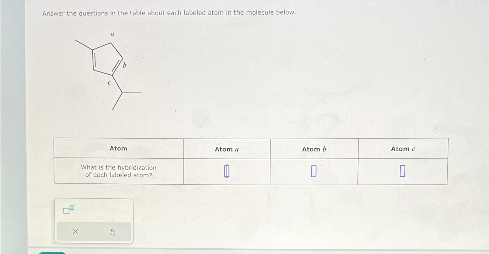 Solved Answer the questions in the table about each labeled | Chegg.com