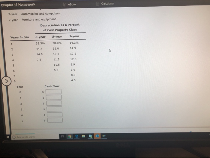 Solved pter 11 Homework eBook Calculator Problem 11-8 | Chegg.com Solved pter 11 Homework eBook Calculator Problem 11-8 | Chegg.com