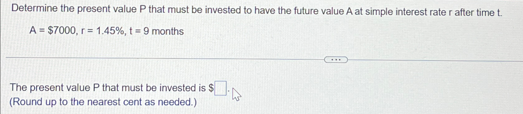 Solved Determine the present value P ﻿that must be invested | Chegg.com