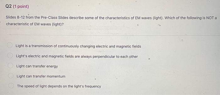 Solved Slides 16-19 from the Pre-Class Slides discuss | Chegg.com