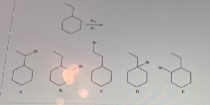 Solved the major brominated product which results from the | Chegg.com