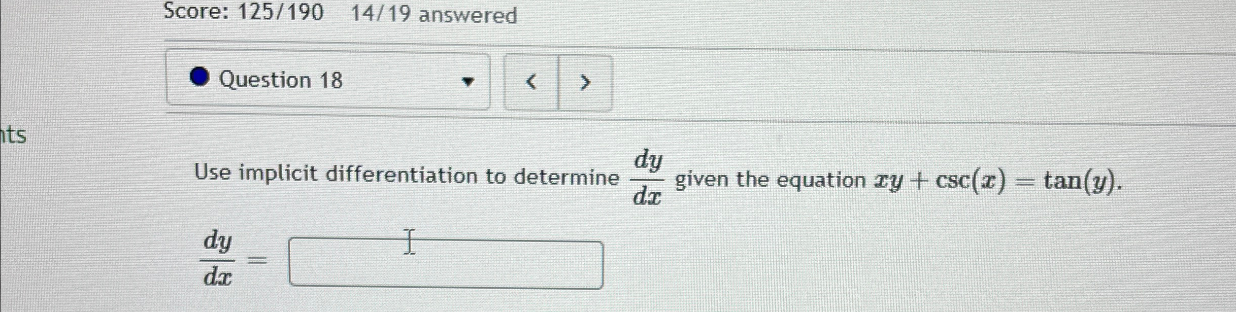 Solved Score: 125190,1419 ﻿answeredUse implicit | Chegg.com