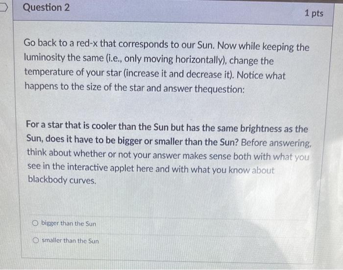 This activity helps you explore an interactive H−R | Chegg.com