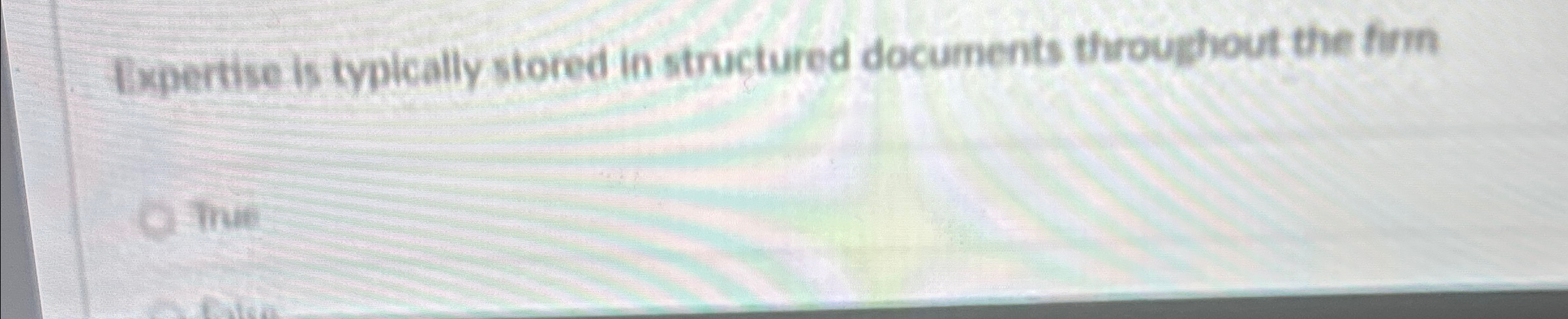 Solved Expertise is typically stored in structured documents | Chegg.com