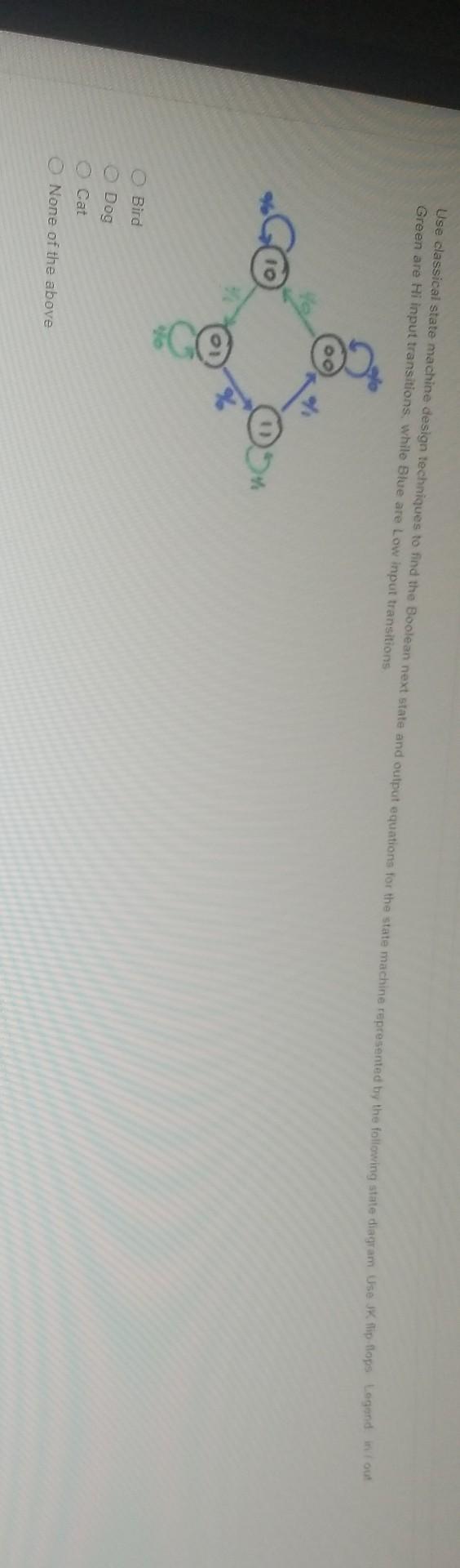 Solved Use classical state machine design techniques to find | Chegg.com