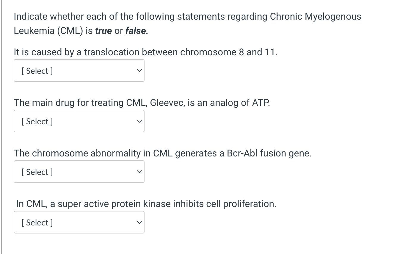Solved Indicate whether each of the following statements | Chegg.com