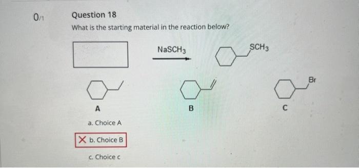 Solved Which substrate would be the most reactive in a S N−1 | Chegg.com