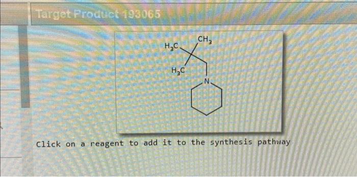 Solved how to I synthesize the target product with the given | Chegg.com