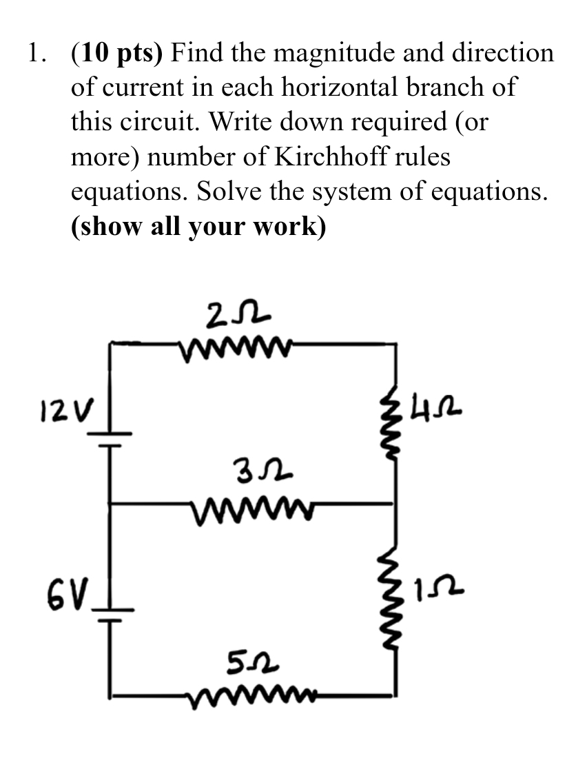 Solved (10 ﻿pts) ﻿Find the magnitude and direction of | Chegg.com