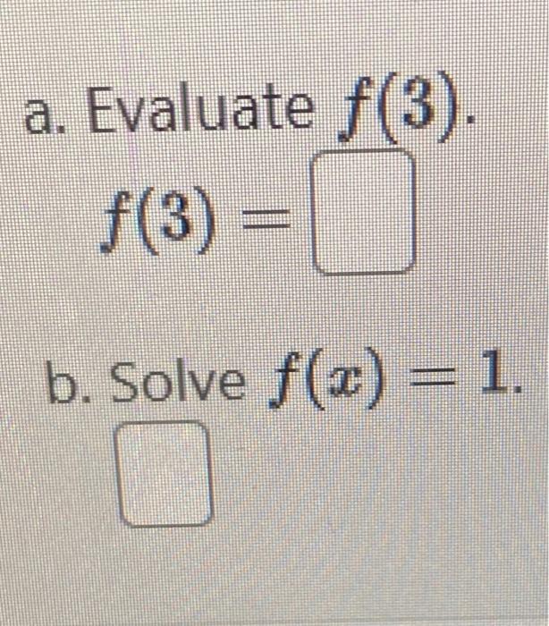 Solved f(3)= | Chegg.com