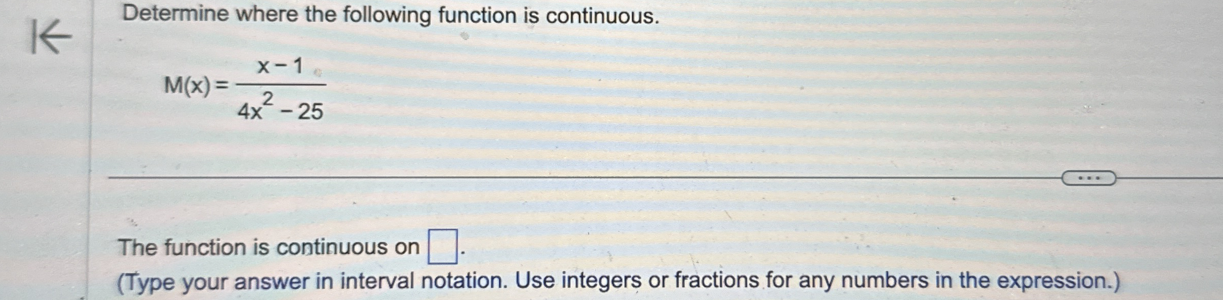 Solved Determine where the following function is | Chegg.com