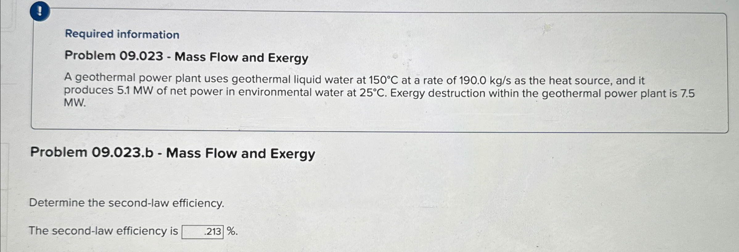 Solved +Required informationProblem 09.023 - ﻿Mass Flow and | Chegg.com