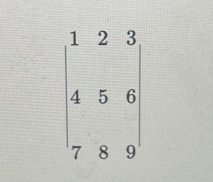 Solved Compute the determinants in Exercises 1, 2, 3, 4,5, | Chegg.com