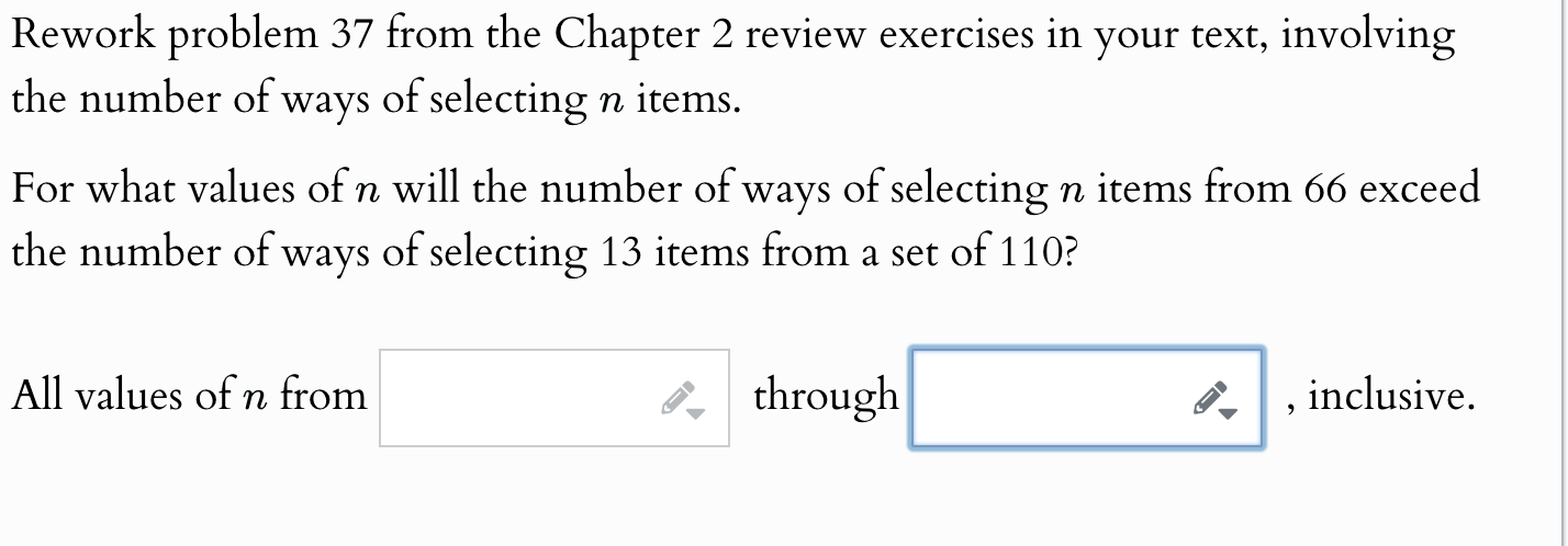 Solved Rework problem 37 ﻿from the Chapter 2 ﻿review | Chegg.com