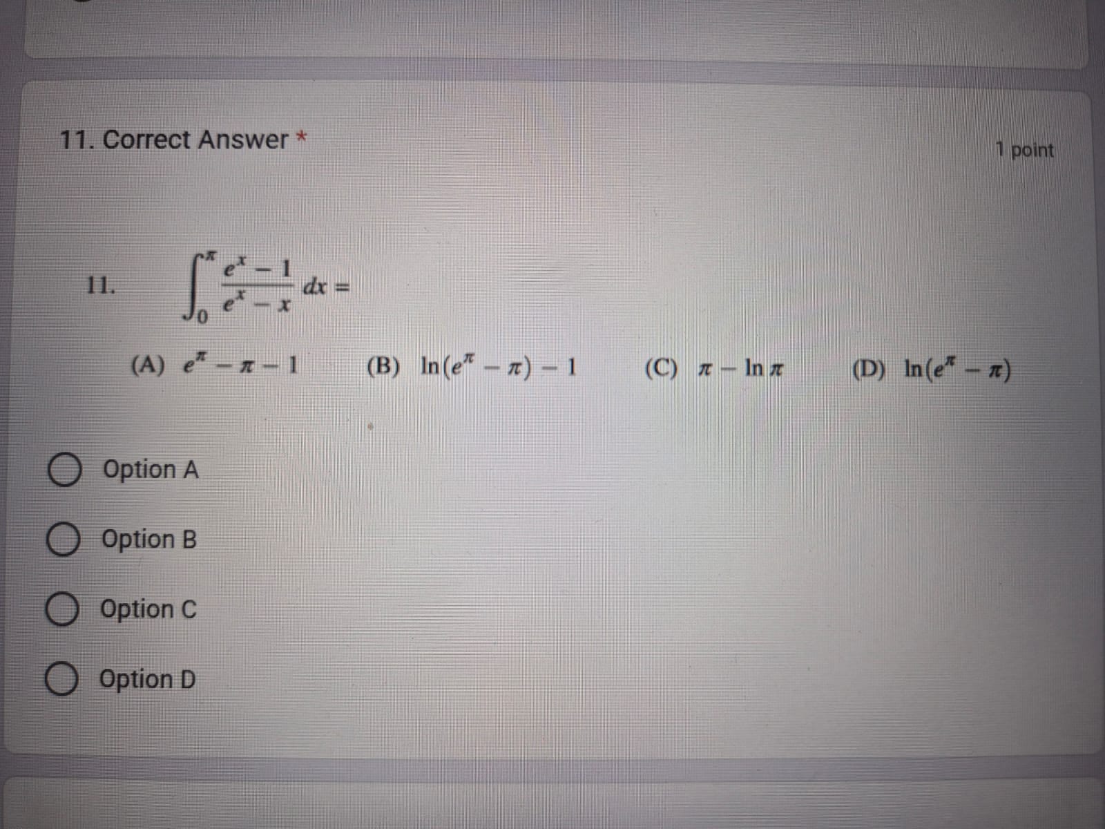 Solved Correct Answer | Chegg.com