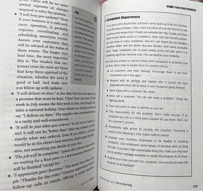 Solved In three to five sentences, describe a situation | Chegg.com