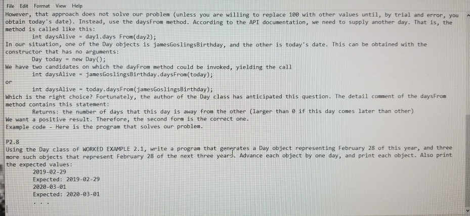 Solved File Edit Format View Help WORKED EXAMPLE 2.1 How | Chegg.com