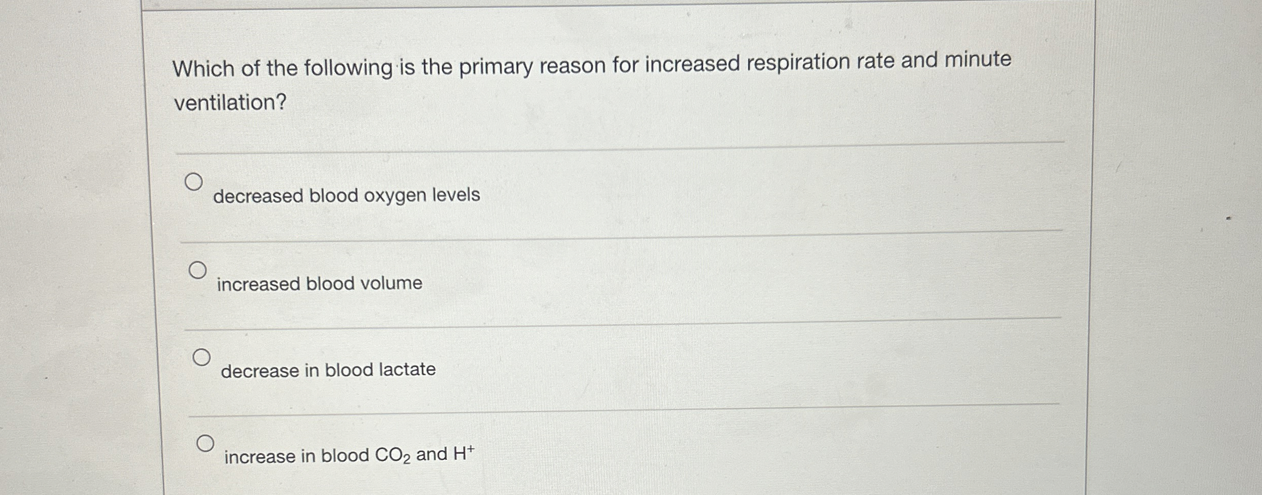 Solved Which of the following is the primary reason for | Chegg.com