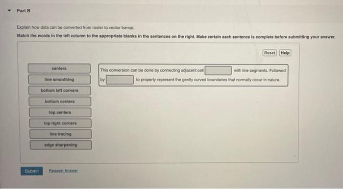 Solved Part A Explain how data can be converted from vector | Chegg.com