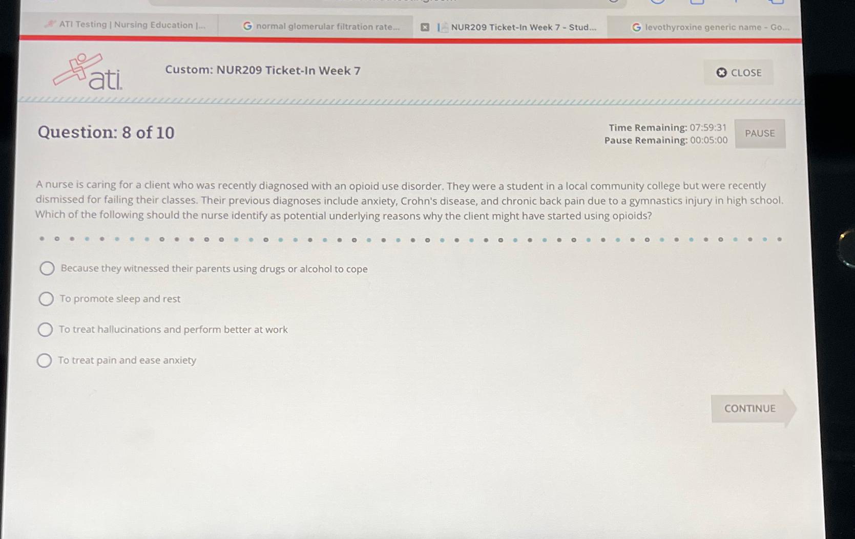Solved ATI Testing | ﻿Nursing Education |...normal | Chegg.com