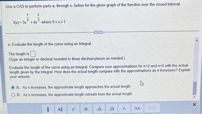 Solved f(x)=3x3+4x3 where 0≤x≤1 Plot the curve together with | Chegg.com