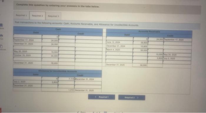 Solved Problem 5-3A (Algo) Record transactions related to | Chegg.com
