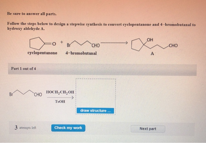 Be sure to answer all parts. Follow the steps below | Chegg.com