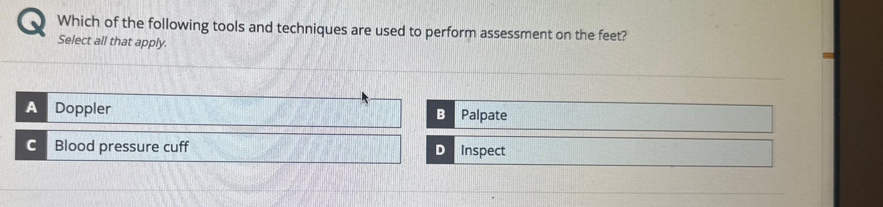 Solved Which of the following tools and techniques are used | Chegg.com